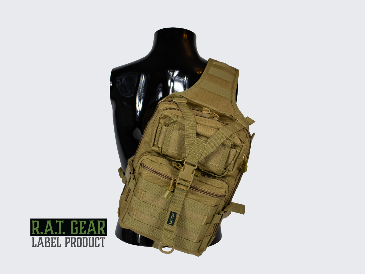 Sling Bag RG MOLLE 14 L Coyote