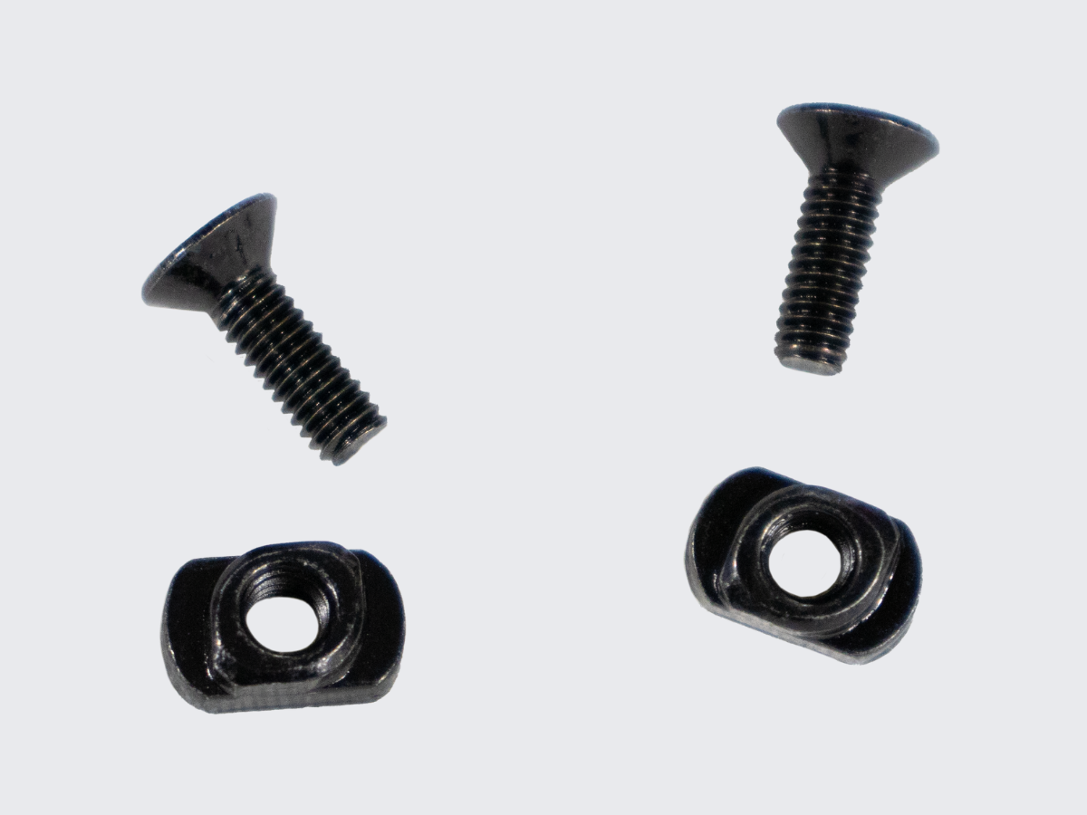 Spare part screws and nuts for M-LOK attachment M4 12 mm
